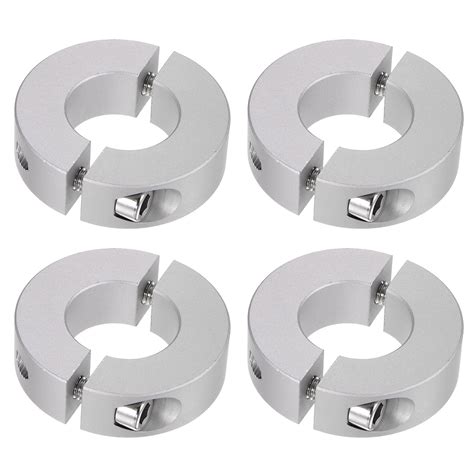 Uxcell Double Split Shaft Collar 25mm Bore Clamp On Collars 50mm Od