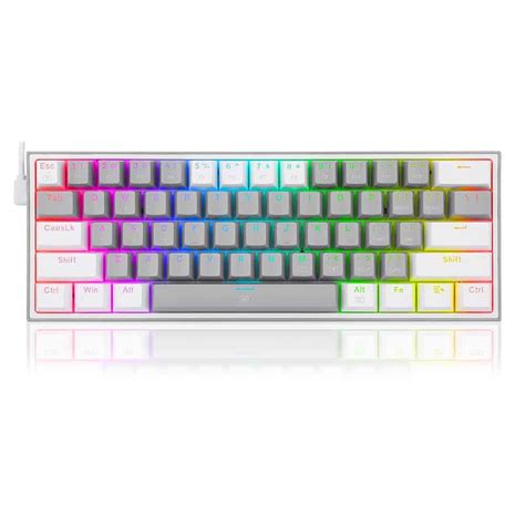 Netcodex Ph Redragon K617 Fizz 60 Wired Rgb Gaming Keyboard 61 Keys