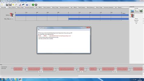 PsychoPy Crashes In Previously Running Script Builder PsychoPy