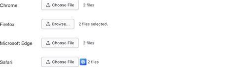 File Input Helios Design System