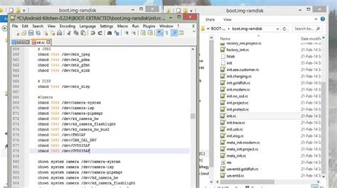 PART Edit Boot Img To Fix Boot Loop Problem And Edit Init Rc To Fix Camera Problem JB