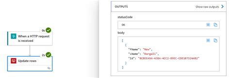 Using Sql Server Update Rows Action With Uniqueidentifier As A Primary