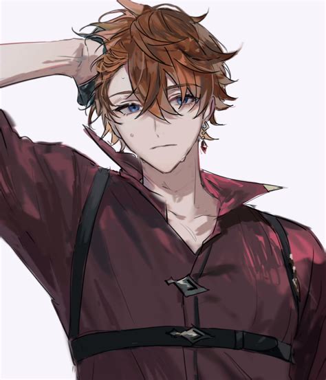 Tartaglia Genshin Impact Drawn By Umenoume Danbooru