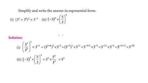 Cbse Class 8 Exponents And Powers Part1 Pptx Physics Science