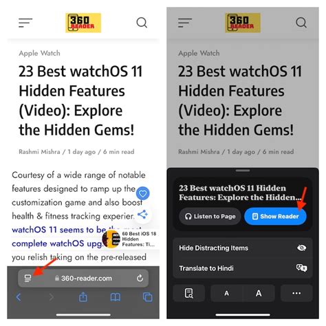 Enable And Use Redesigned Safari Reader Mode In Ios 18