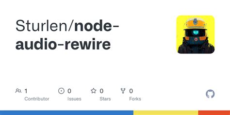 Github Sturlennode Audio Rewire