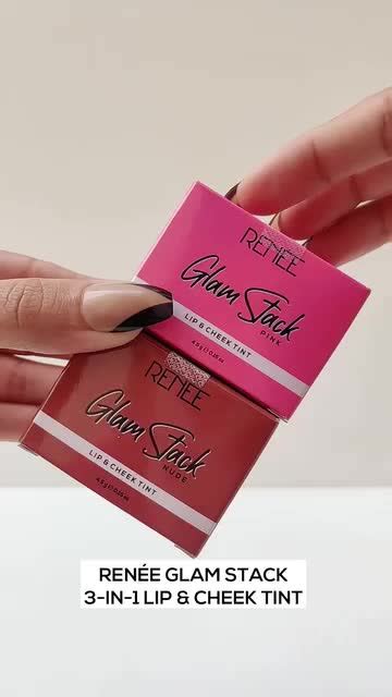 Renee Glam Stack 3 In 1 Lip And Cheek Tint Nude 45gm Np