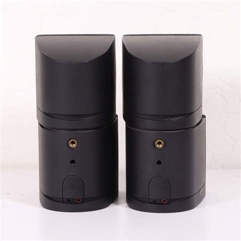 Bose Cube Speakers Swivel Dual Design Black