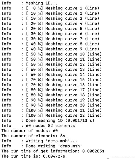 Gmsh剖一维网格教程附代码c Gmsh Csdn博客 Gmsh剖一维网格教程附代码c Gmsh Csdn博客