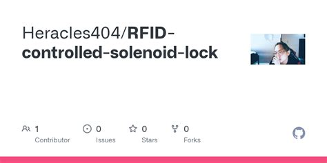 Github Heracles404 Rfid Controlled Solenoid Lock
