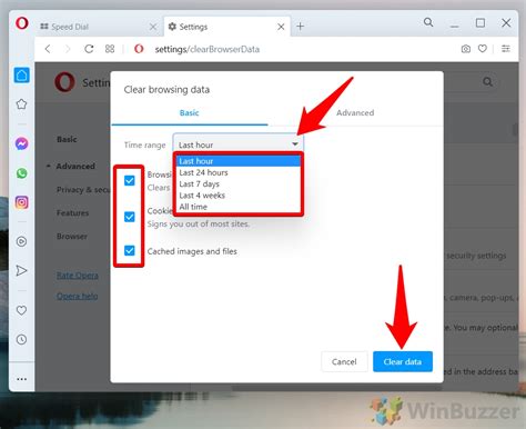how to clear browser history on chrome edge firefox and opera winbuzzer