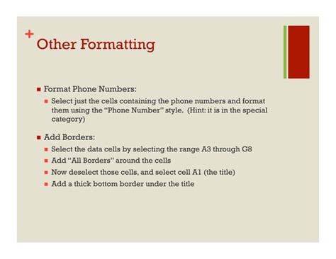 Excel Project Part 1 Pdf Pdf