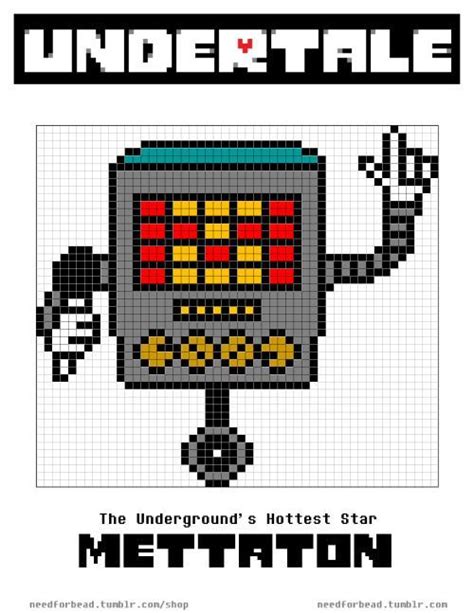 Undertale Mettaton Mettaton Pixel Art Pixel Art Undertale Undertale
