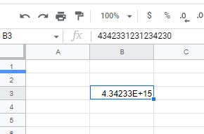 Use Scientific Notation In Excel Google Sheets Auto VBA