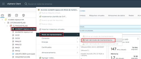 Upgrade De Un Host Vmware Vsphere Esxi 7 0 A 8 0 Ragasys Sistemas