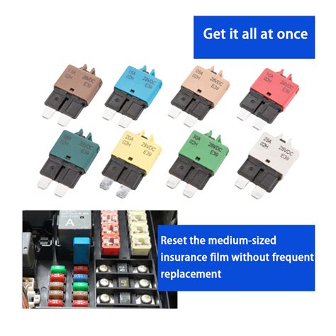 Wholesale 5 30a Resettable Atc Blade Fuse Thermal Circuit Breaker Buy Atc Type Fuse Circuit