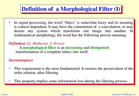 Ppt Mathematical Morphology Ii Filtering Powerpoint Presentation