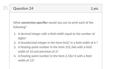 Solved Question 21 2 Pts Suppose A Program Begins With These Chegg Com