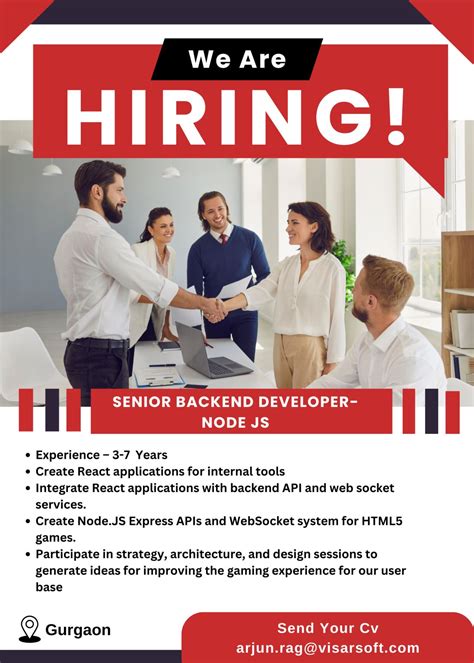 Visar Software Llp On Linkedin Backenddeveloper Nodejs Gurgaonjobs Nodejsdevelper Html