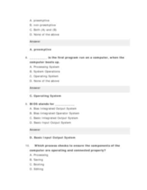 Solution Operating System Studypool