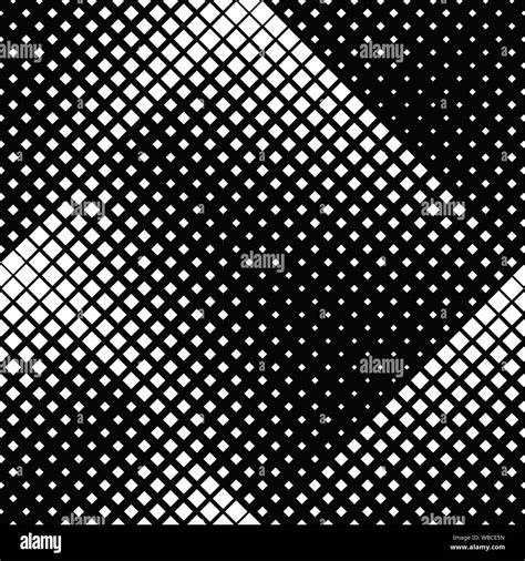 Seamless Black And White Diagonal Square Pattern Background Abstract Monochrome Vector Graphic