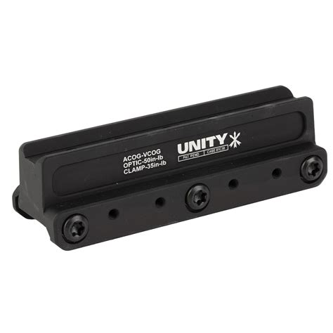 Unity Fast Red Dot Mount 2 05 Height W Acog Vcog