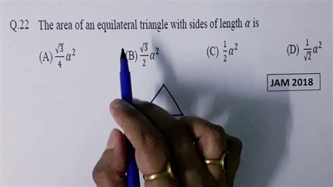 maths problem 1 iit jam bt 2018 solved qs no 22 youtube