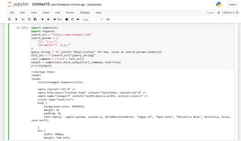 Web Scraping With Curl Commands In Python 3 Askpython