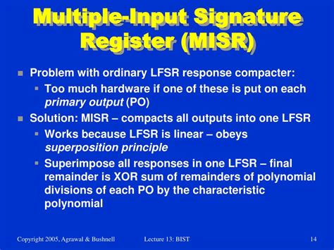 ppt vlsi testing lecture 11 bist powerpoint presentation free