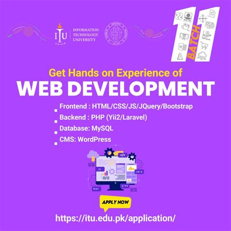 Itu Training Shortcourses Skills Development Webdevelopment Information Technology