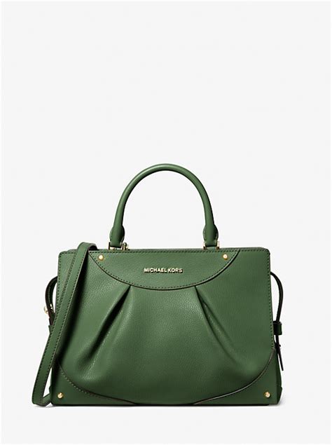 Enzo Medium Leather Satchel Michael Kors Za