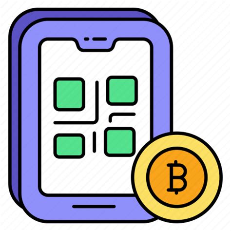 Bitcoin Qr Sign Currency Scan Icon Download On Iconfinder