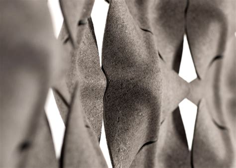 Layer Uses Large Hemp Tiles To Create Scale Partition System