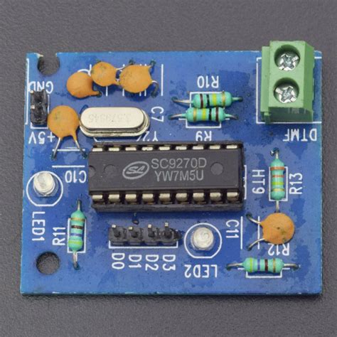 Sc9270 Dtmf Decoder Module For Controlling Devices Rees52