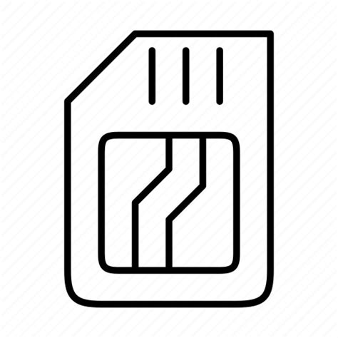 Card Mobile Sim Icon