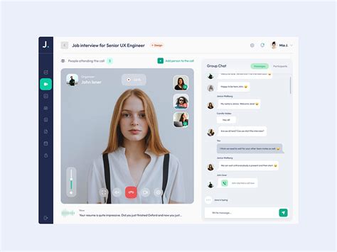 job interview platform by brightscout on dribbble