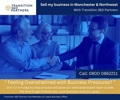 Selling My Business In Manchester And Northwest By Transition 360 Partners Shaz Aziz Posted On