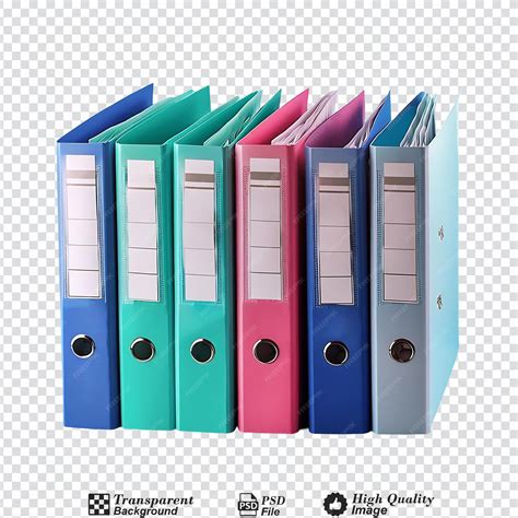 Premium PSD | Files isolated on transparent background