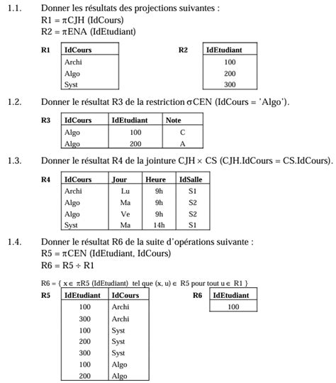 11 Corrected Exercises Relational Algebra Complex Systems And Ai