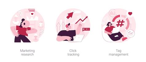 Premium Vector Analytics Software Abstract Concept Vector Illustrations