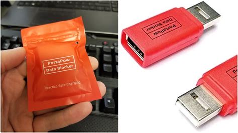 USB condom च वपर कर आण धक टळ USB condom to keep you safe while travelling