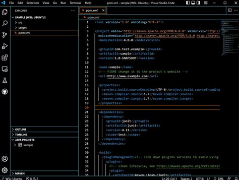 JavaMaven VSCode