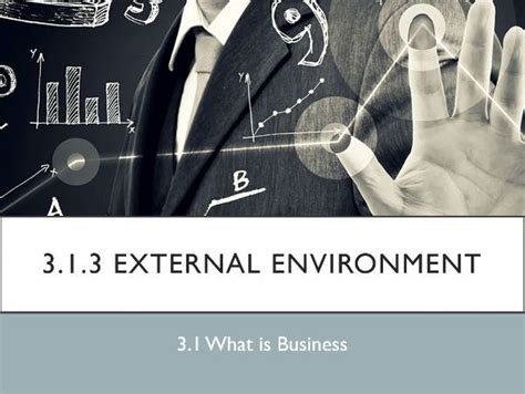 External Environment Lesson 8 A Level Business Teaching Resources