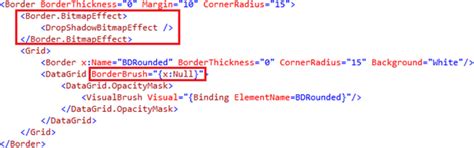 Rounded Corner Datagrid In WPF