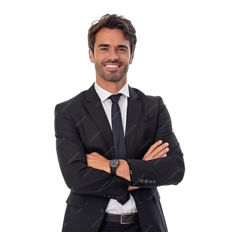 Premium Photo Businessman Isolated Illustration Ai Generativexa