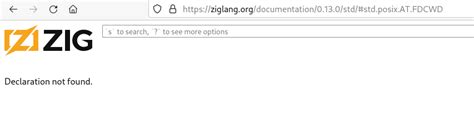 Trying To Learn Standard Library Declaration Not Found Explain Ziggit
