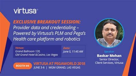 At Pegaworld Listen To Baskar Mohan Talk About How Virtusa Helped Healthcare Provider Enhance
