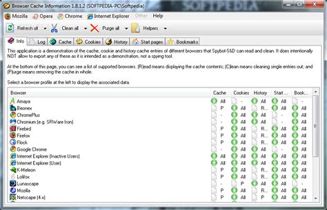 Browser Cache Information Download Softpedia