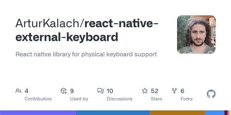 Github Arturkalach React Native External Keyboard React Native