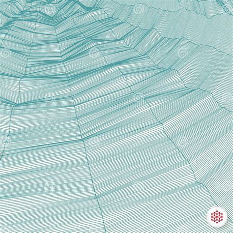 Network Background Connection Structure Wireframe Polygonal Vector Illustration 3d Technology